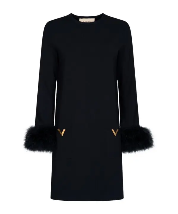 Valentino Garavani Long Sleeve Dress