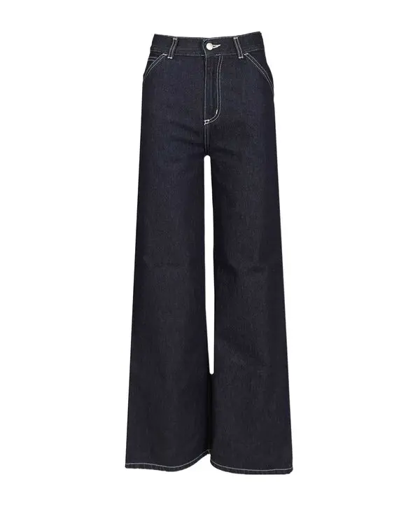Carhartt Work In Progress High-waist Wide-leg Jeans - Blue