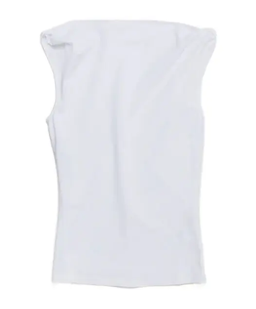 Paloma Wool Knotted Shoulder Sleeveless Top - White