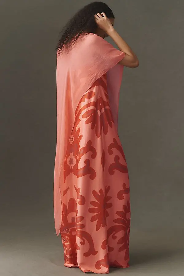 DIARRABLU Viscose Strapless Maxi Dress