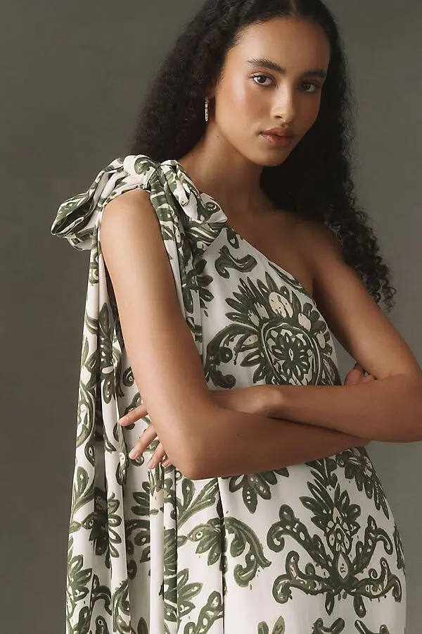 DIARRABLU Raya One-shoulder Maxi Dress