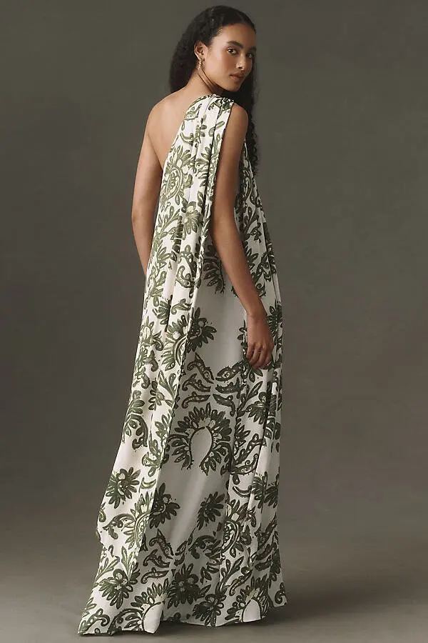 DIARRABLU Raya One-shoulder Maxi Dress
