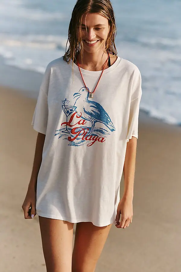 CELANDINE Cotton Crew Tee