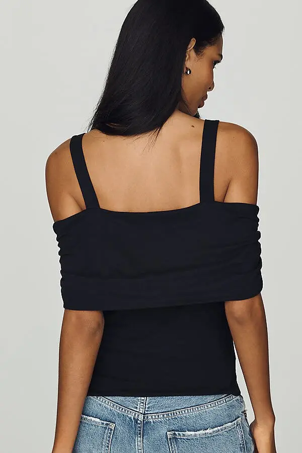 NATION LOS ANGELES Tamaira Off-shoulder Tank Top