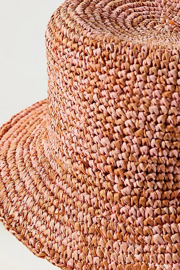 WYETH Noa Raffia Bucket Hat