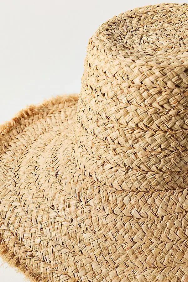 WYETH Bali Raffia Bucket Hat