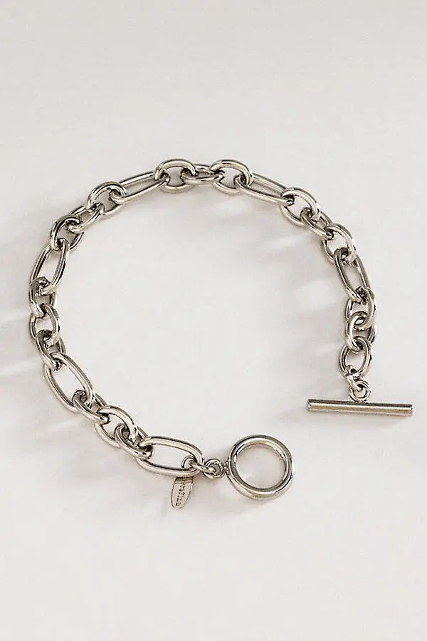 Anthropologie Water Resistant Link Bracelet - Silver