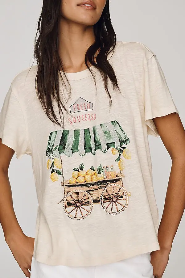 Maeve Lemonade Stand Graphic Tee