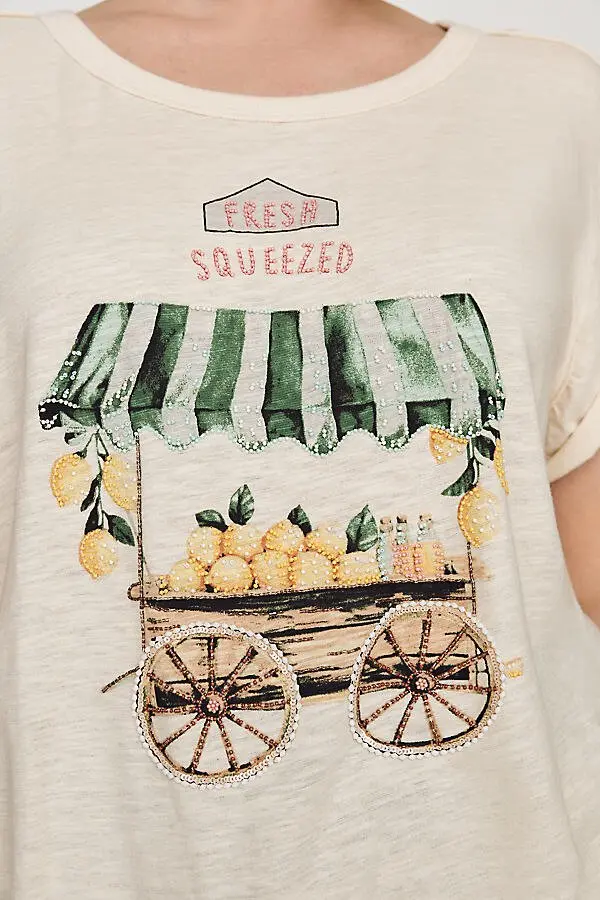 Maeve Lemonade Stand Graphic Tee