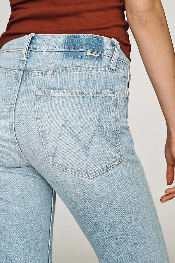 MOTHER Tomcat Skimp High-rise Straight-leg Jeans