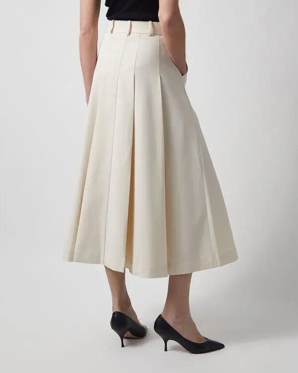 BY MALENE BIRGER Pleated Midi Skirt