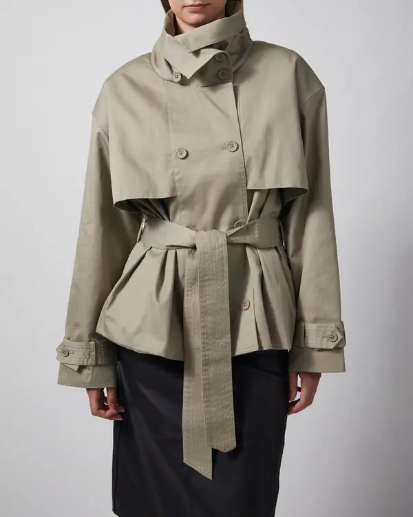 ROTATE BY BIRGER CHRISTENSEN Short Trench Coat