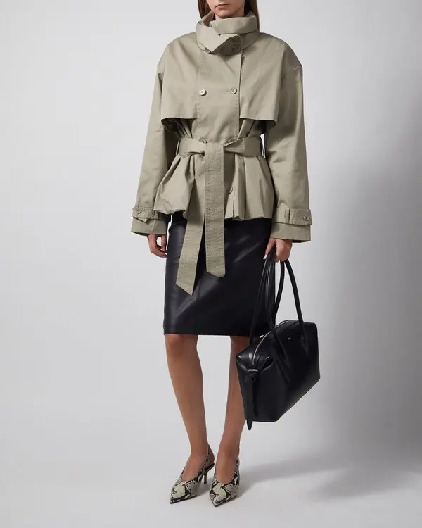 ROTATE BY BIRGER CHRISTENSEN Short Trench Coat