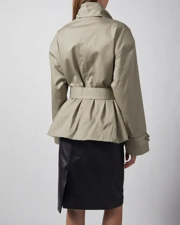 ROTATE BY BIRGER CHRISTENSEN Short Trench Coat