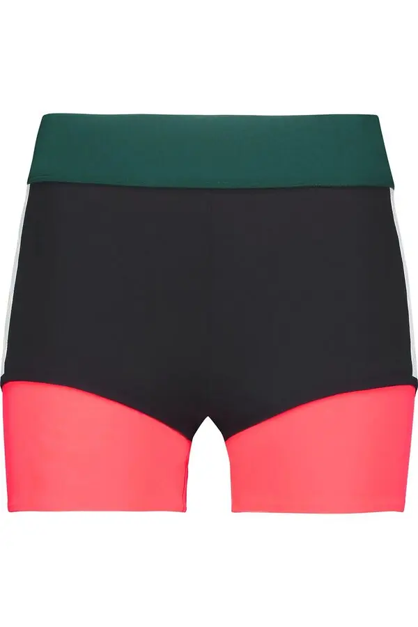 NO KA 'OI Haku Colorblock Stretch Shorts - Pink