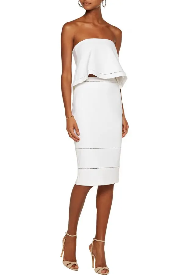 Elizabeth And James Anjelique Strapless Stretchjersey Top