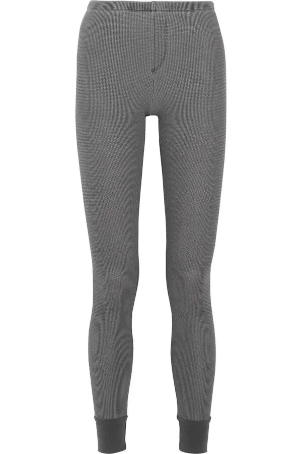 Splendid Nordic Waffleknit Stretch Micro Modal And Cottonblend Leggings