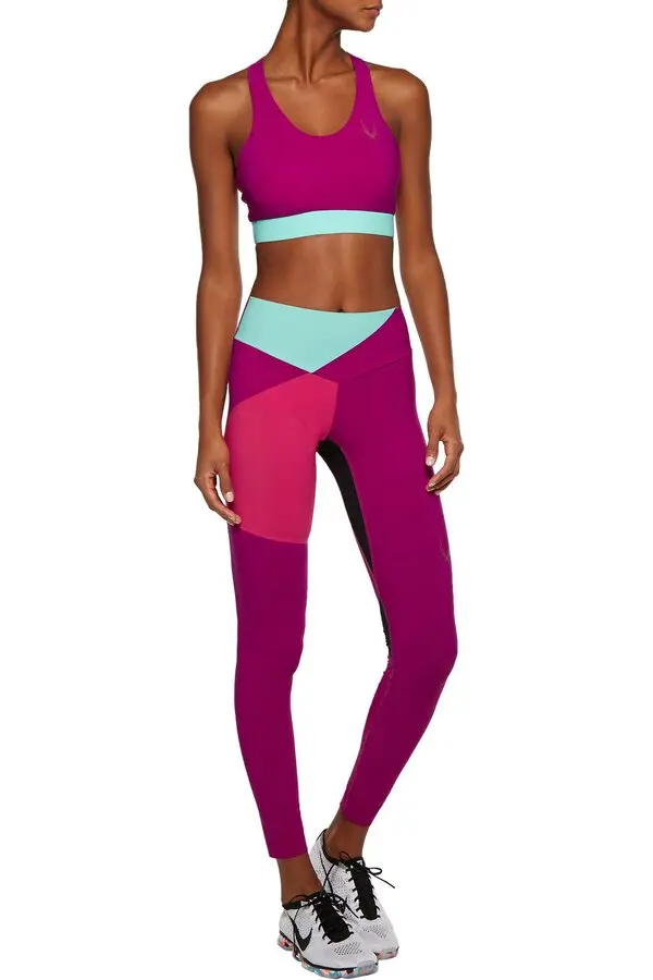 LUCAS HUGH Colorblock Stretchjersey Leggings