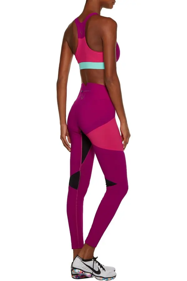 LUCAS HUGH Colorblock Stretchjersey Leggings