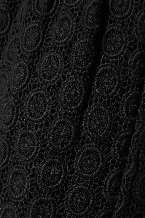 TALITHA Farah Embellished Guipure Lace Cotton Maxi Dress