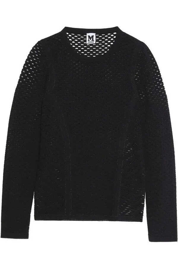 Missoni Openknit Sweater - Black