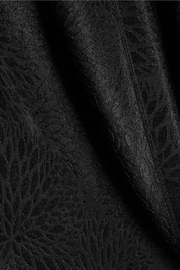 Halston Satinjacquard Mini Dress