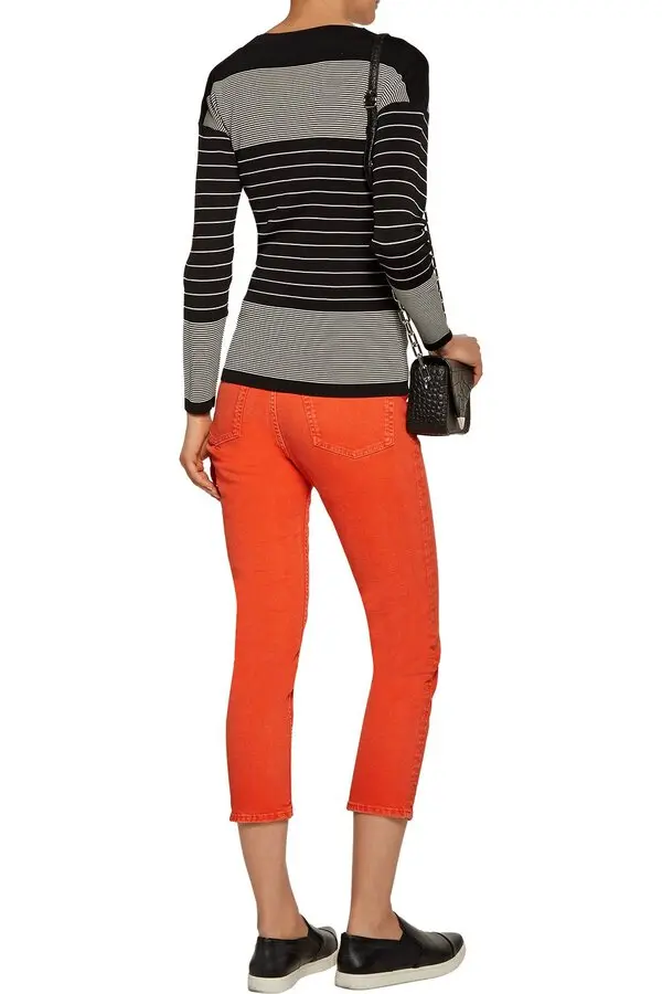 Acne Studios Patti Cropped Highrise Skinny Jeans