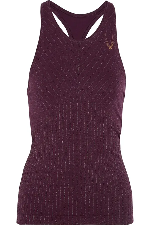 LUCAS HUGH Stardust Metallic Stretchjersey Tank