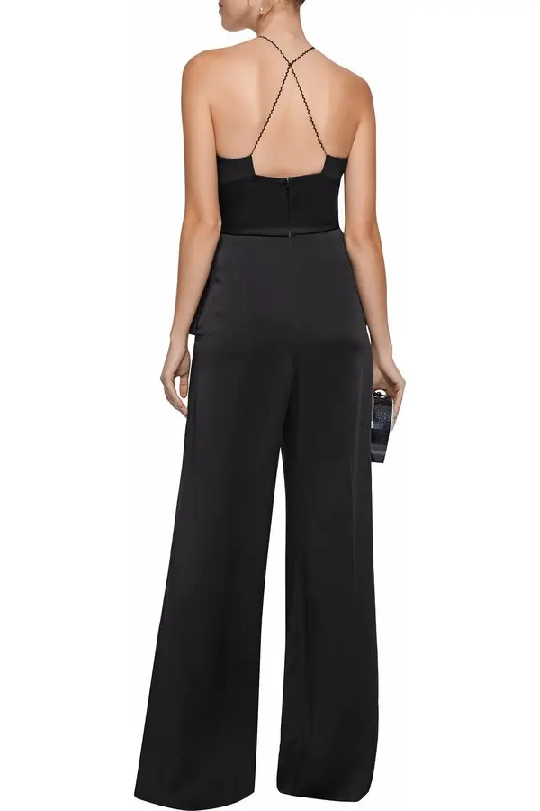 Roland Mouret Carlyle Cady Peplum Jumpsuit