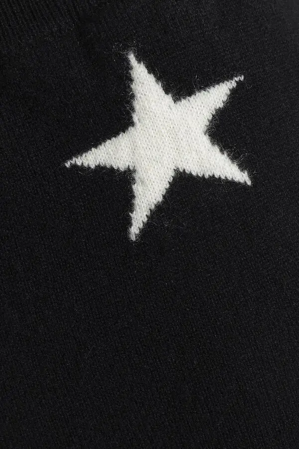 Chinti & Parker Star Intarsia Cashmere Track Pants