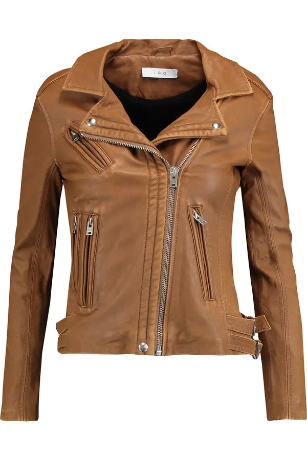 IRO PARIS Leather Biker Jacket