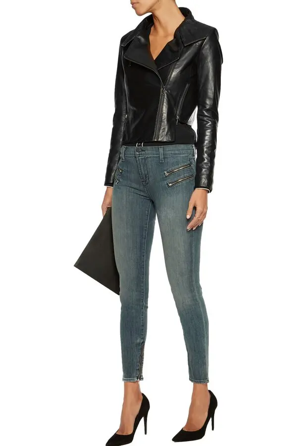 J Brand Connix Leather Jacket