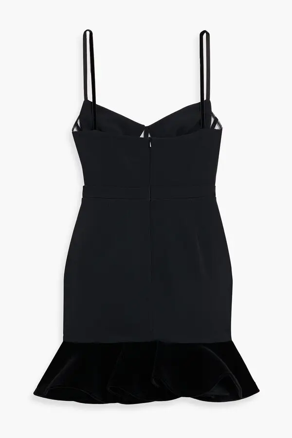 David Koma Ruffled Mini Dress