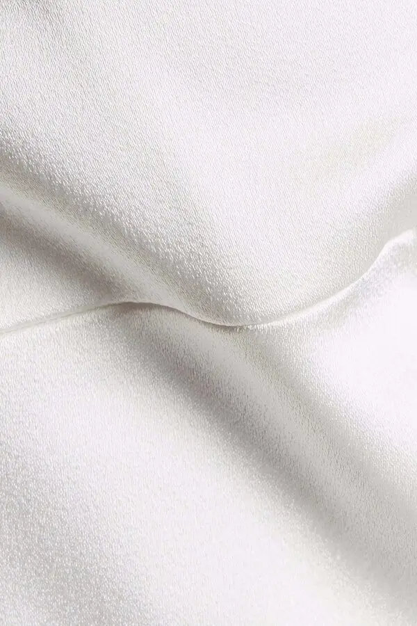 Roland Mouret Off-the-shoulder Draped Mini Dress