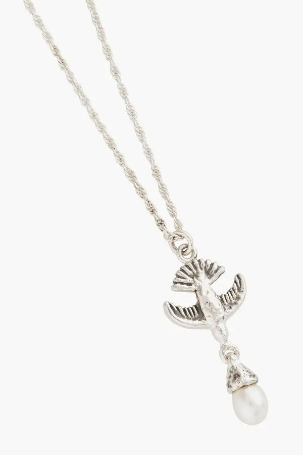 Pamela Love Sterling Freshwater Pearl Necklace