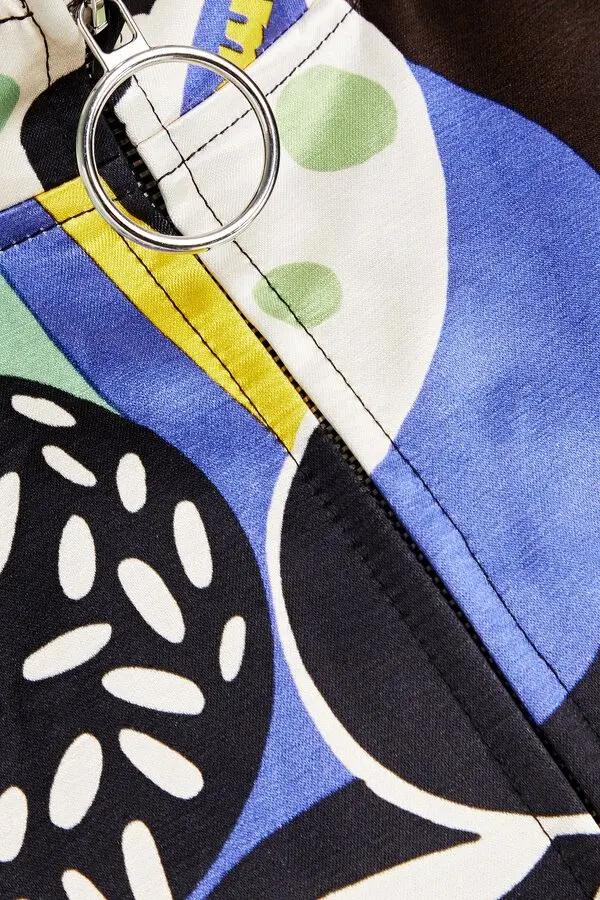 Moschino Printed Cottonblend Jacket