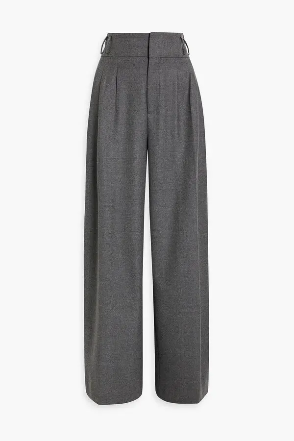 Altuzarra Tyr Woolblend Flannel Wideleg Pants