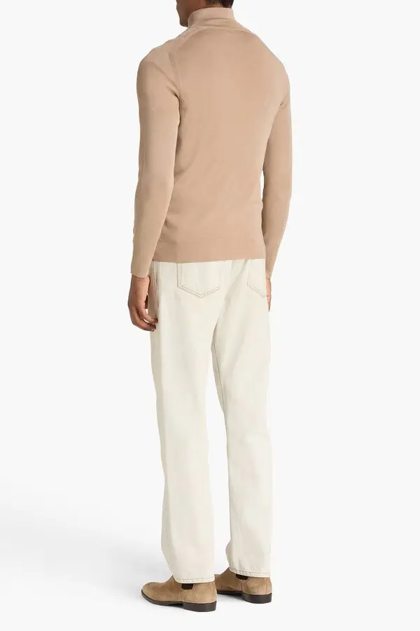 Dunhill Mulberry Silk Cardigan