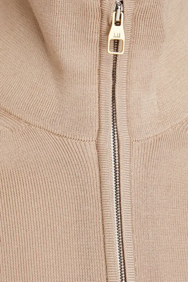 Dunhill Mulberry Silk Cardigan
