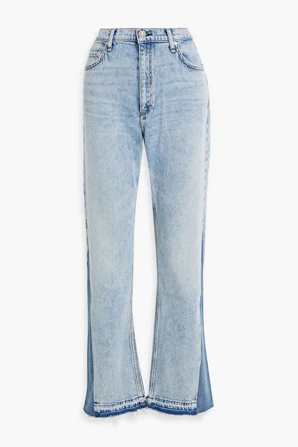 Rag & Bone Peyton Midrise Bootcut Jeans - Light Denim