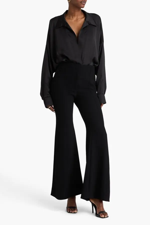 Proenza Schouler Stretchknit Flared Pants