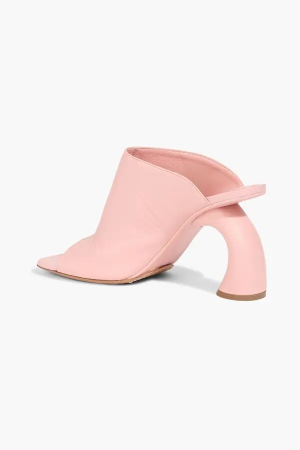 Dries Van Noten Leather Mules