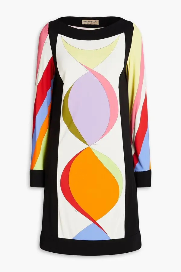 Emilio Pucci Printed Jersey Dress