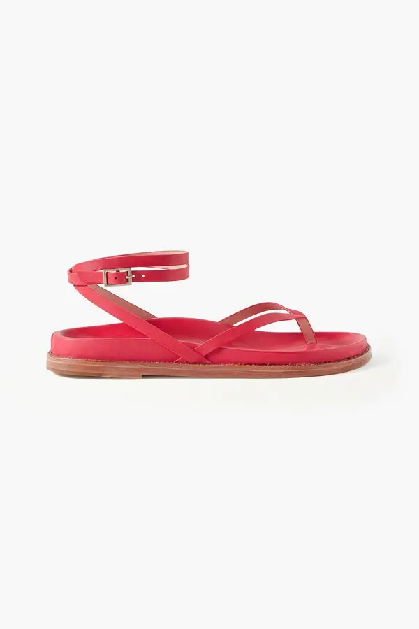 PORTE & PAIRE Leather Sandals