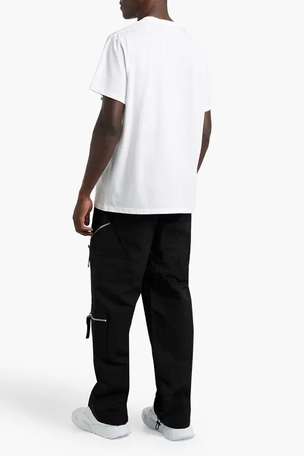 Alexander McQueen Printed Cottonjersey Tshirt