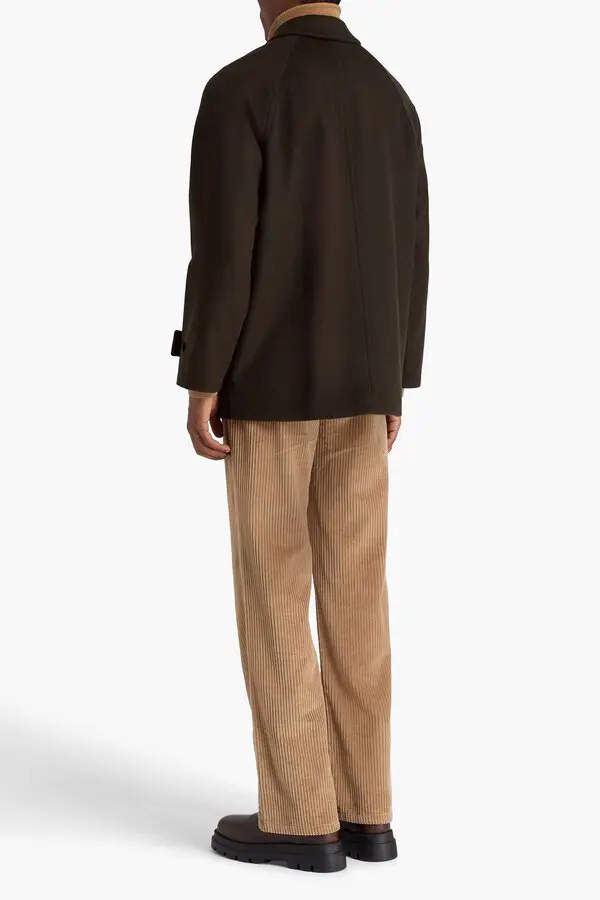 Officine Générale Barthelemy Wool And Cashmere Blend Felt Jacket