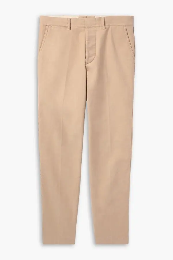 TOM FORD Cottonblend Moleskin Straightleg Pants - Sand