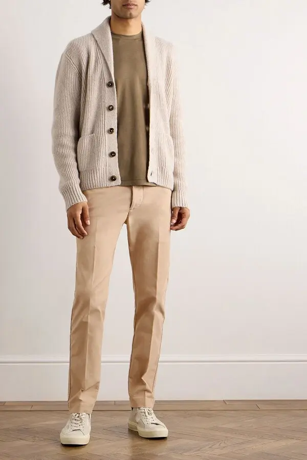 TOM FORD Cottonblend Moleskin Straightleg Pants