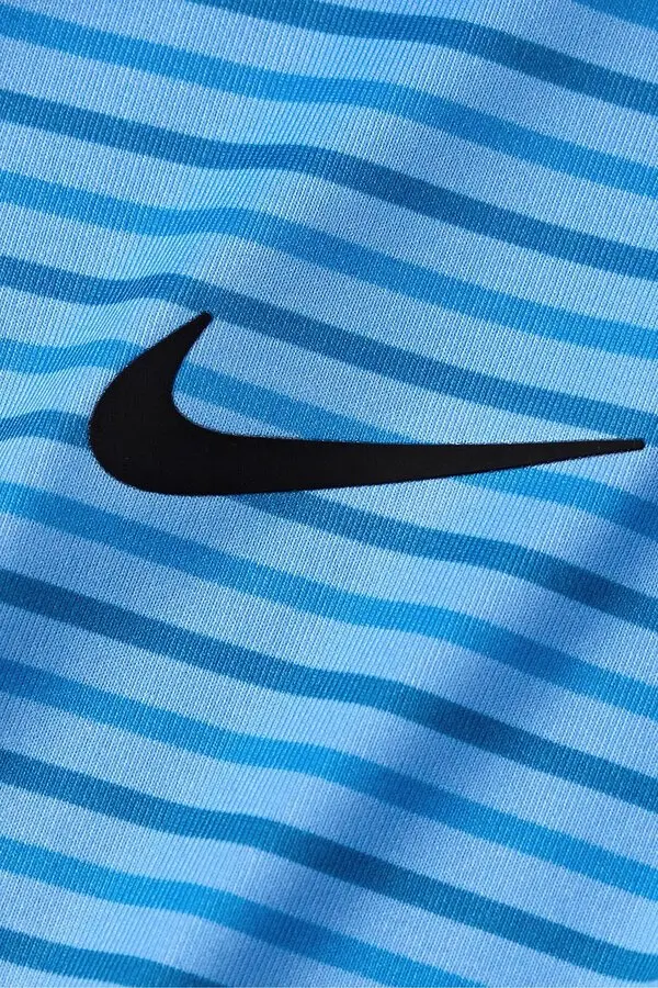 Nike Tour Striped Drifit Golf Polo Shirt