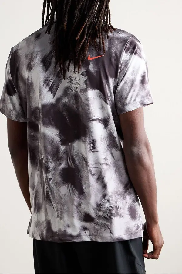Nike Tour Printed Drifit Golf Polo Shirt